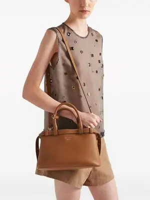 Prada Small Buckle Tote