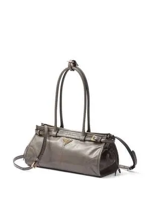 Prada Bonnie Medium Tote Bag - Grey