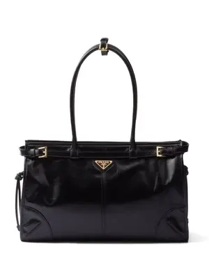 Prada Bonnie Large Tote Bag - Black