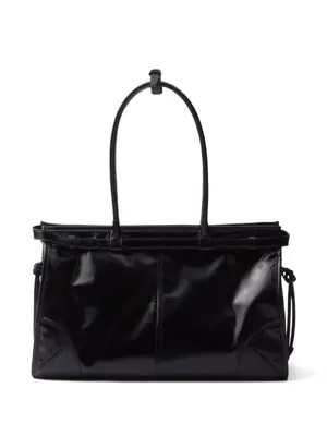 Prada Bonnie Large Tote Bag - Black