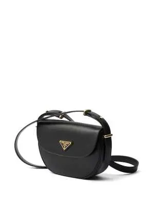Prada Arqué Leather Shoulder Bag