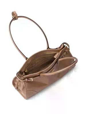 Prada Bonnie Medium Tote Bag - Brown