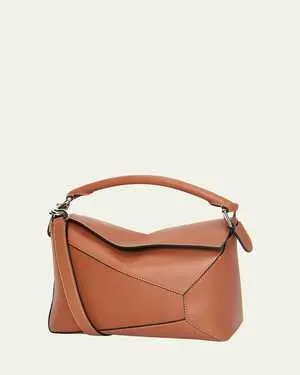Loewe Puzzle Edge Top-handle Bag - Tan