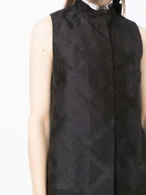 Shiatzy Chen Lace-trim Shirt
