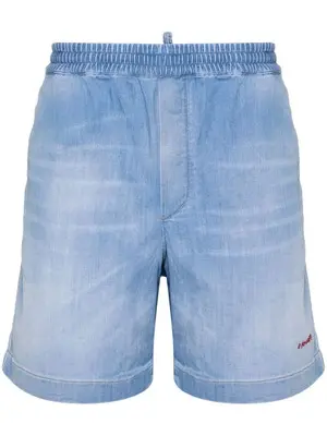 Dsquared2 Logo-embroidered Bermuda Shorts