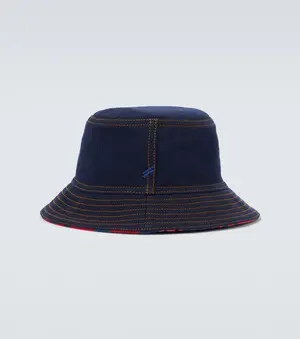 Burberry Denim Bucket Hat - Blue