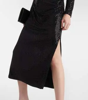 MARKARIAN Jude Embellished Midi Dress