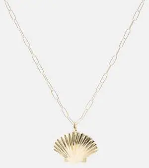 Mateo Venus Large Pendant Necklace - Gold