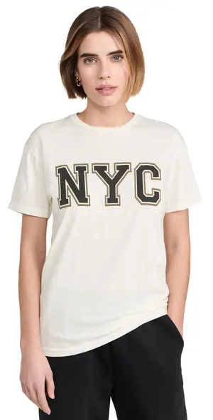 The Original Retro Brand Nyc Block Letters Crewneck T-shirt