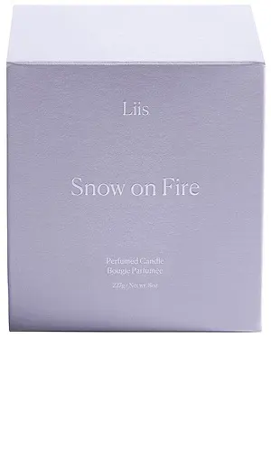 LIIS Snow On Fire Candle
