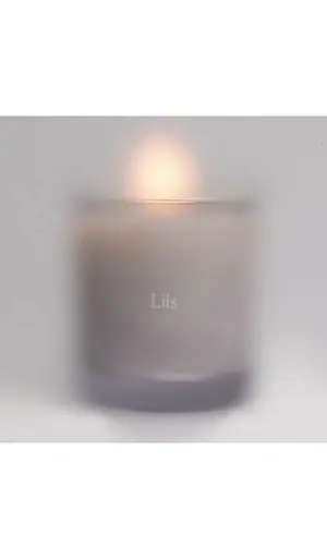 LIIS Snow On Fire Candle