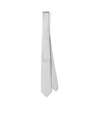 Prada Standard Silk Tie - Grey