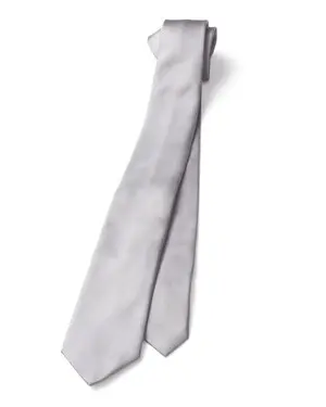 Prada Satin Tie - Grey