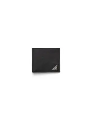 Prada Saffiano Leather Wallet - Black