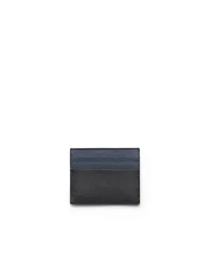 Prada Saffiano Leather Card Holder - Black
