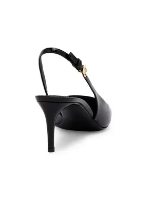 Dolce & Gabbana 60mm Leather Slingback Pumps