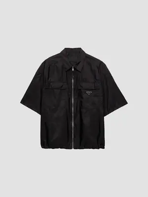 Prada Short Sleeve Light Re-nylon Shirt - Black