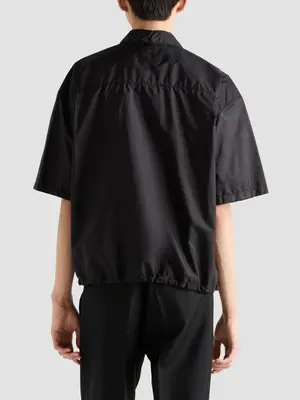 Prada Short Sleeve Light Re-nylon Shirt - Black