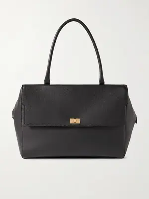 ANYA HINDMARCH Seaton Large Textured-leather Shoulder Bag
