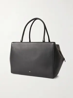 ANYA HINDMARCH Seaton Large Textured-leather Shoulder Bag