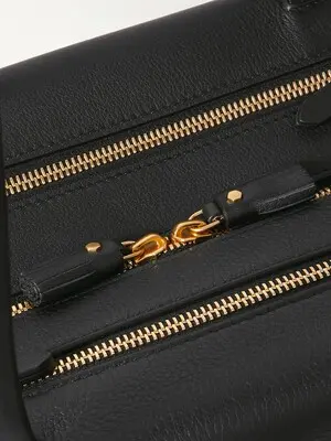 ANYA HINDMARCH Seaton Large Textured-leather Shoulder Bag