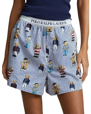 Polo Ralph Lauren Cotton Boxer Shorts Nautical Bear