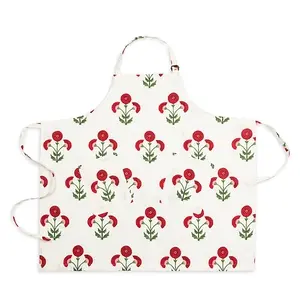 MATOUK Schumacher Linen Apron - Gisele Scarlet