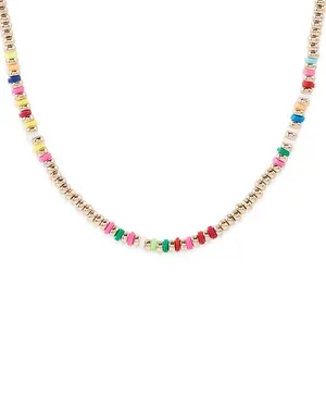 Aqua Beaded Necklace