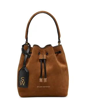 STUART WEITZMAN Rae Mini Bucket Bag