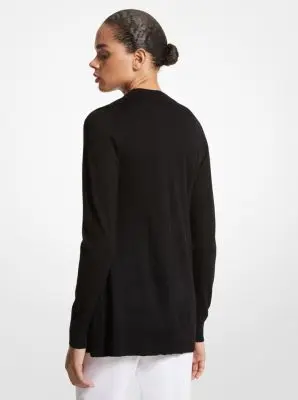 Michael Kors Cashmere Cardigan - Black