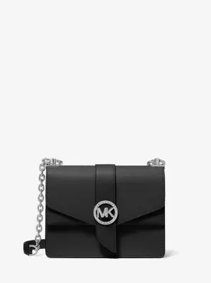 Michael Kors Greenwich Small Saffiano Leather Crossbody Bag In