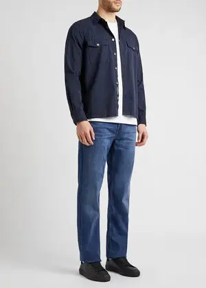 7 For All Mankind Stretch-denim Straight-leg Jeans