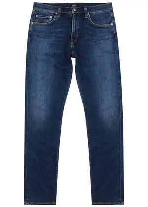 Citizens Of Humanity London Slim-leg Jeans - Dark Blue