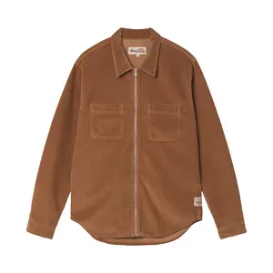 StÜssy Wide Wale Corduroy Zip Shirt