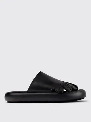 Camper Leather Sandals - Black