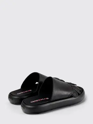 Camper Leather Sandals - Black