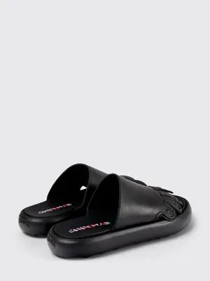 Camper Leather Sandals - Black