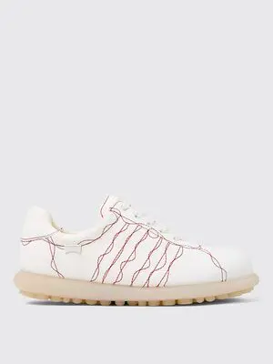 Camper Embroidered Lace-up Sneakers