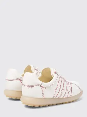Camper Embroidered Lace-up Sneakers