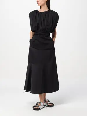 JIL SANDER Midi Skirt - Black