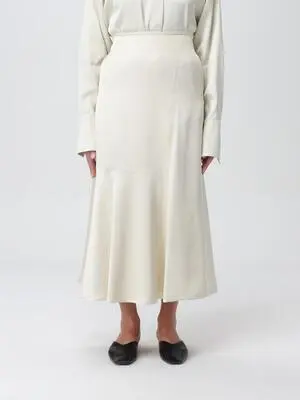 JIL SANDER Midi Skirt - White