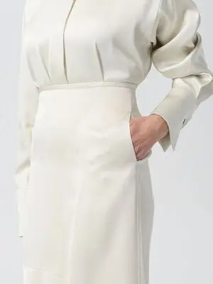 JIL SANDER Midi Skirt - White