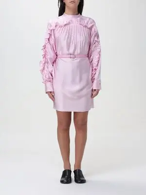 JIL SANDER Ruffled Long Sleeve Dress