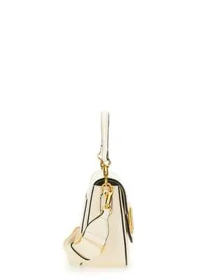 Valentino Garavani Alltime' Shoulder Bag - Ivory