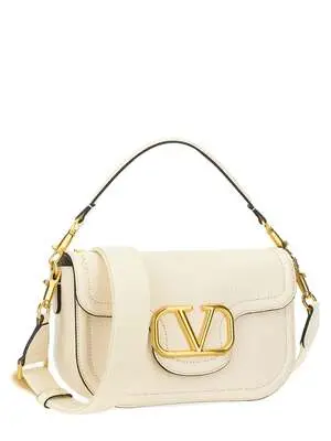 Valentino Garavani Alltime' Shoulder Bag - Ivory