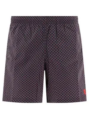 Alexander McQueen Alexander Mc Queen Skull Dots Swim Shorts - Grey