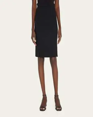Akris Knee-length Pencil Skirt