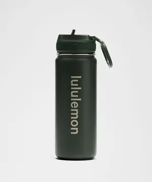 Lululemon Back To Life Sport Bottle 18oz - Rainforest Green