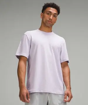 Lululemon Zeroed In Short-sleeve Shirt Lilac Ether
