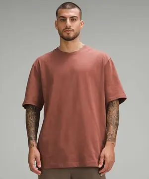 Lululemon Heavyweight Cotton Jersey T-shirt Ancient Copper